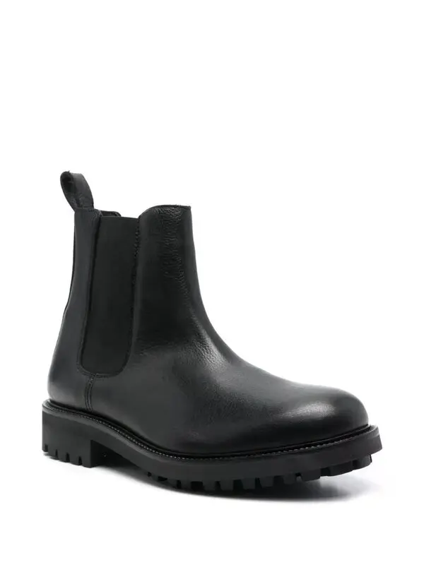Calvin Klein Leather Chelsea Boots