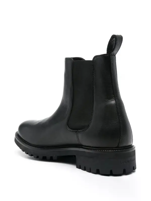 Calvin Klein Leather Chelsea Boots