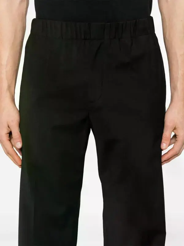 Sandro Wide-leg Wool Blend Trousers