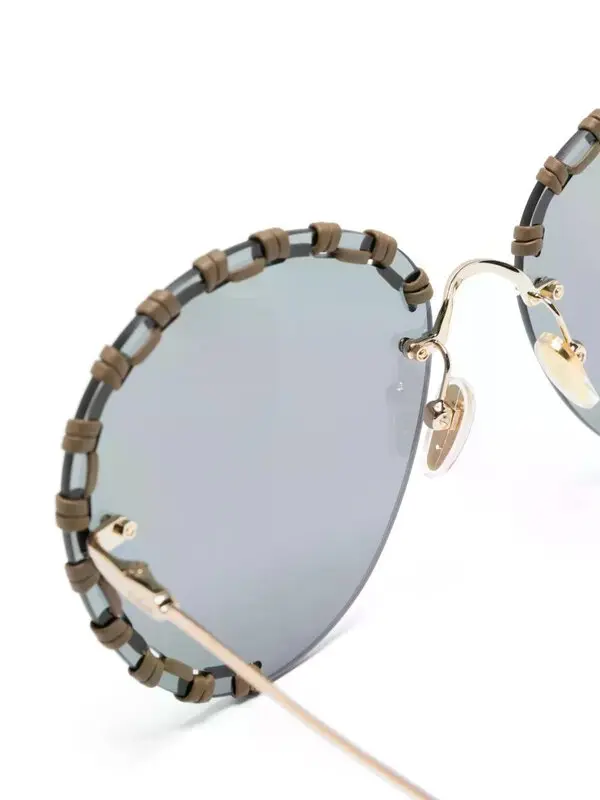 Chloé Idora Round-frame Sunglasses