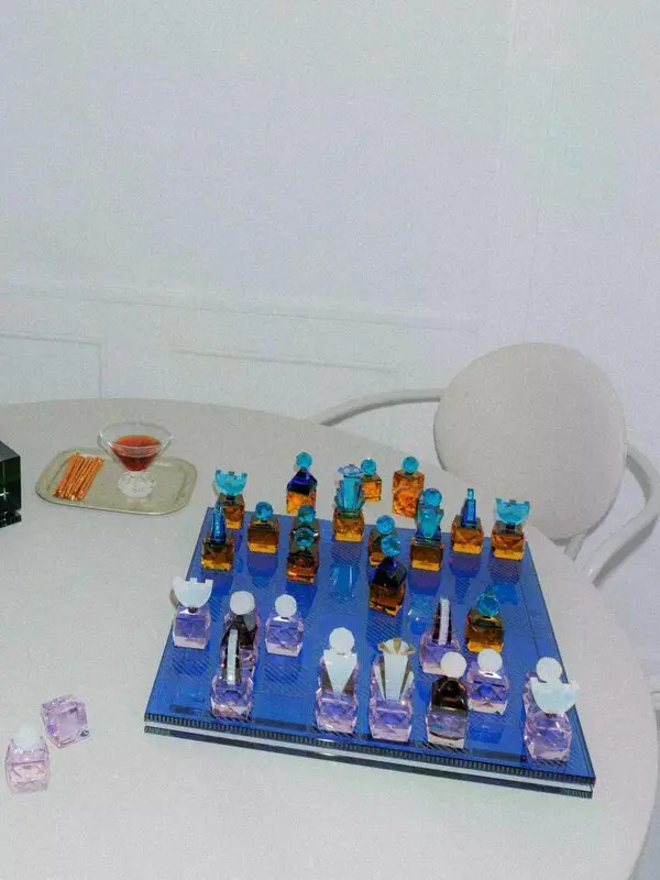 REFLECTIONS COPENHAGEN Crystal Chess Set