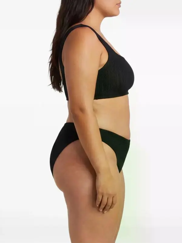 Hunza G Xandra Crinkled Bikini - Black