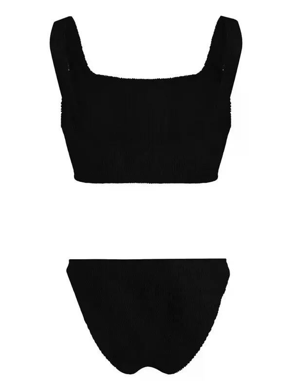 Hunza G Xandra Crinkled Bikini - Black