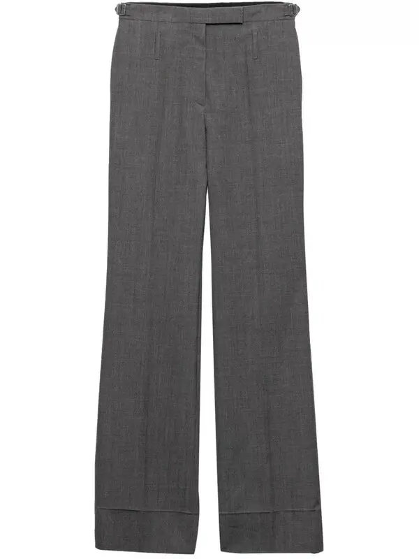 Prada Belted Tailored Trousers