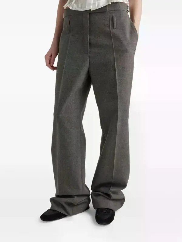Prada Belted Tailored Trousers