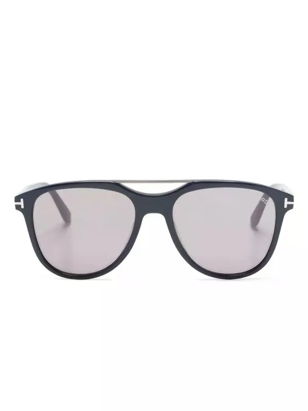 TOM FORD Damian Pilot-frame Sunglasses - Blue