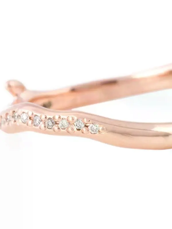 SHAUN LEANE Cherry Branch Diamond Ring - Metallic