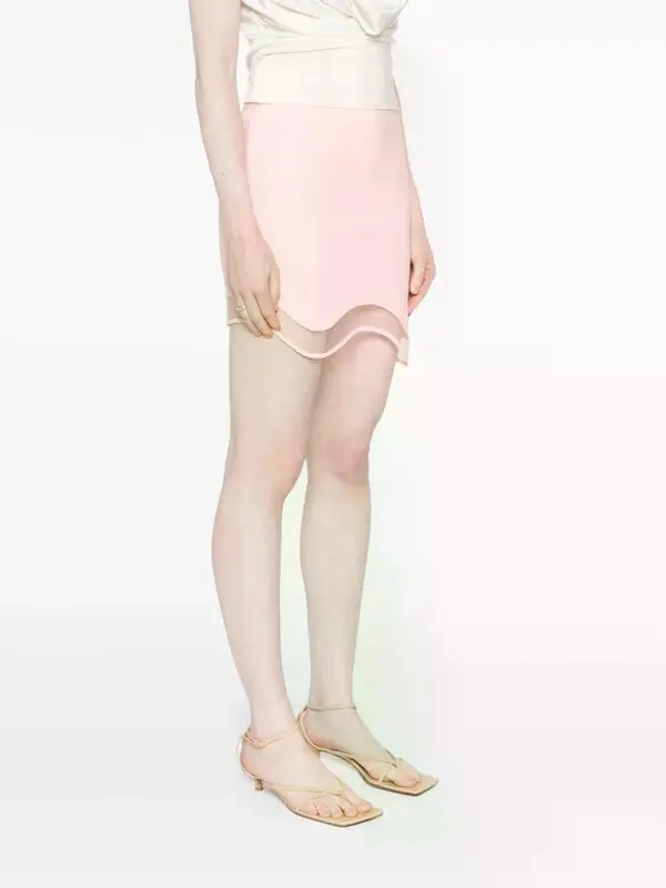 NENSI DOJAKA Heartbeat Mini Skirt - Pink