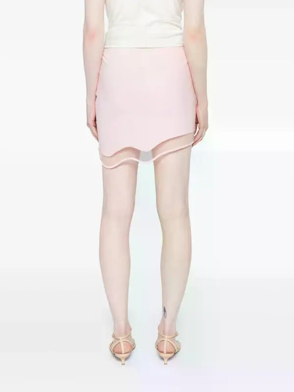 NENSI DOJAKA Heartbeat Mini Skirt - Pink
