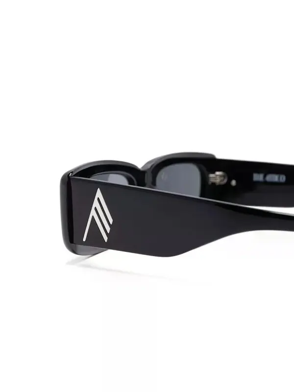 Attico X Linda Farrow Mini Marfa Sunglasses - Black