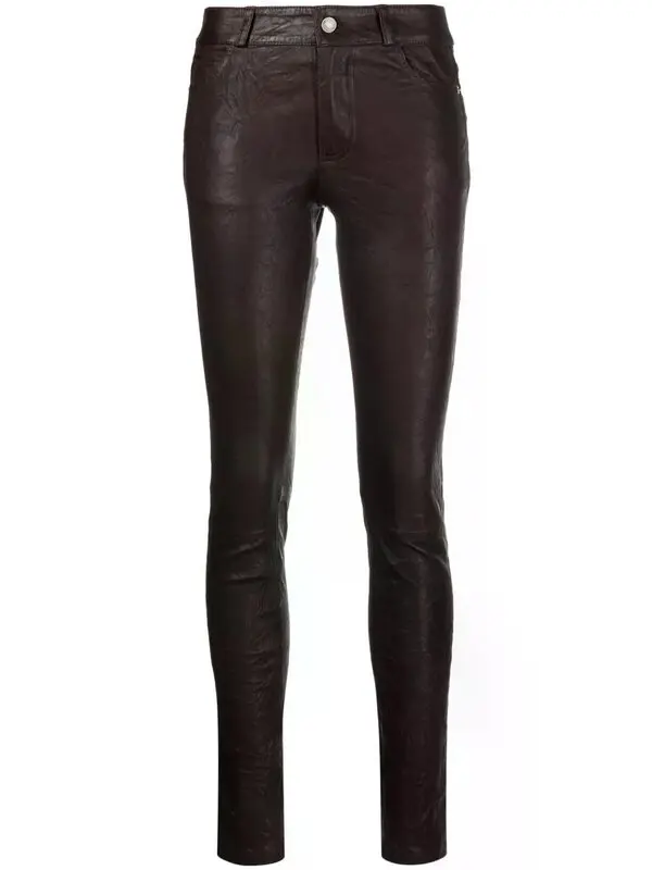 Zadig&Voltaire Phlame Skinny Leather Trousers