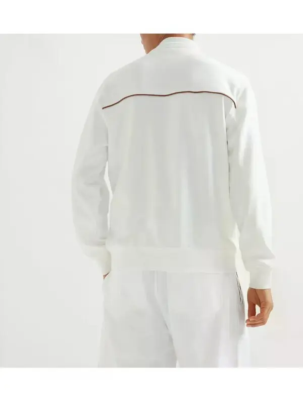 Brunello Cucinelli French Terry Zip-up Sweatshirt