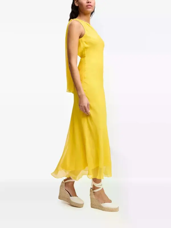Alejandra Alonso Rojas One-shoulder Silk Dress