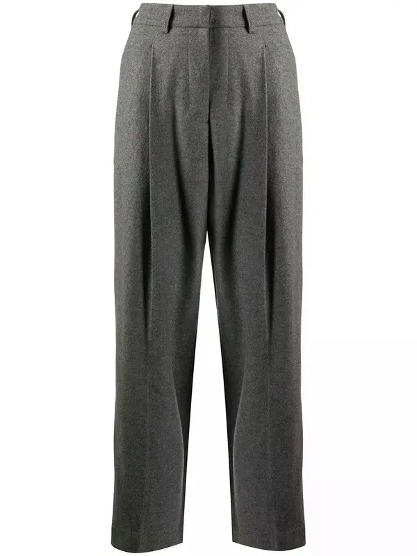 MAISON JEJIA High-waist Cropped Trousers