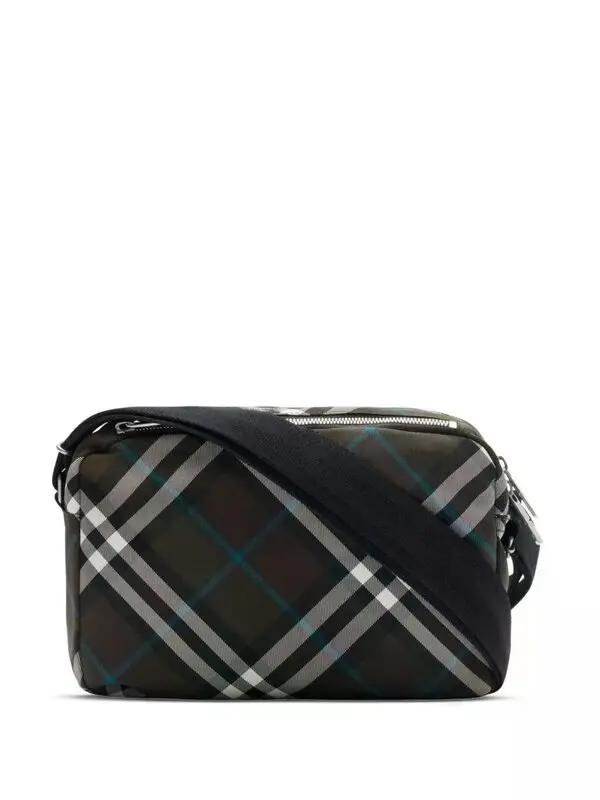 Burberry Checked Messenger Bag