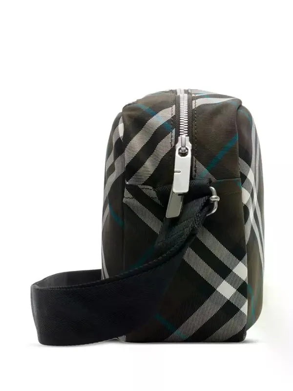 Burberry Checked Messenger Bag