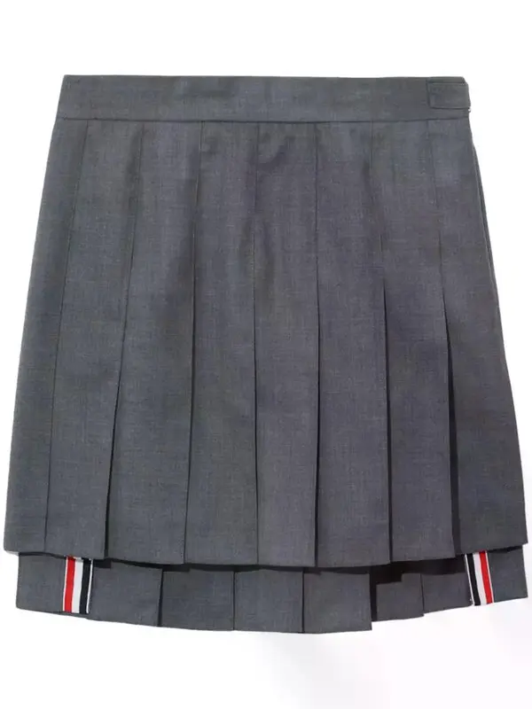 Thom Browne Pleated High-low Skirt