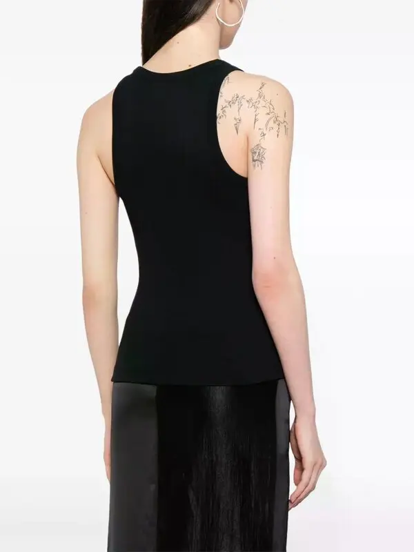 Vince Ribbed-knit Sleeveless Tank Top