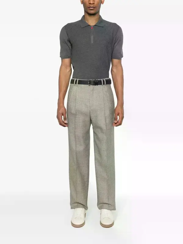 Kiton Knitted Polo Shirt