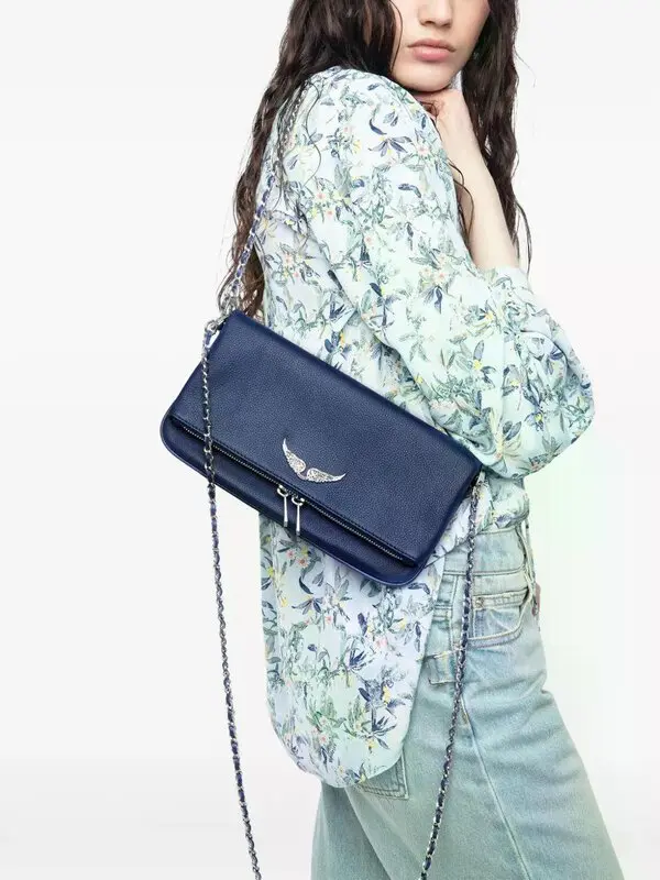 Zadig&Voltaire Rock Clutch - Blue