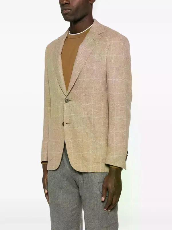 Canali Checked Blazer