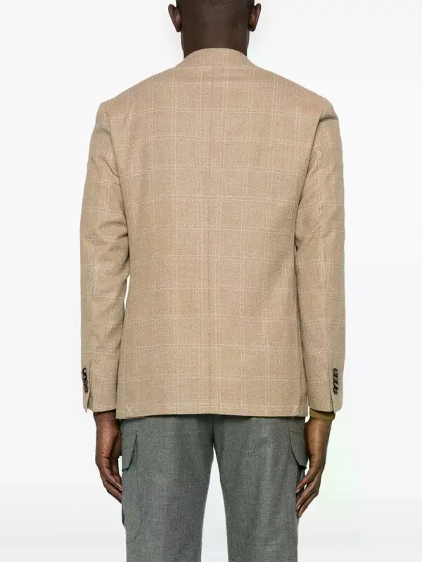 Canali Checked Blazer