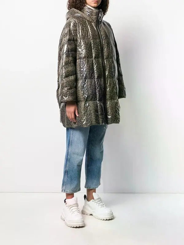 IENKI IENKI Printed Puffer Jacket