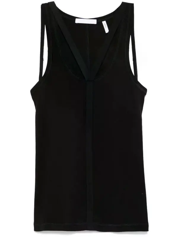 Helmut Lang Strap Racer Tank Top