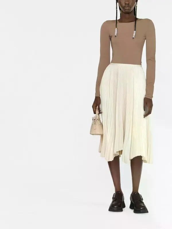 MAISON MARGIELA Four-stitch Jersey Bodysuit - Neutrals