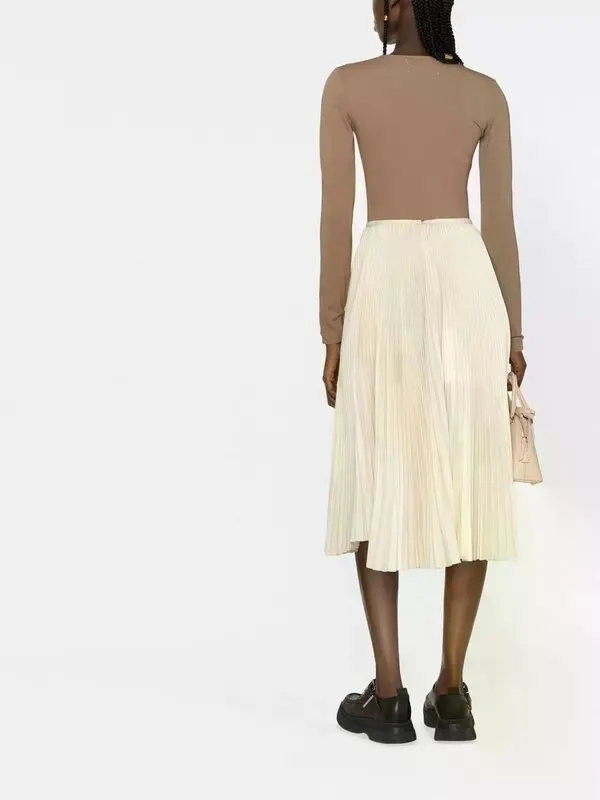 MAISON MARGIELA Four-stitch Jersey Bodysuit - Neutrals