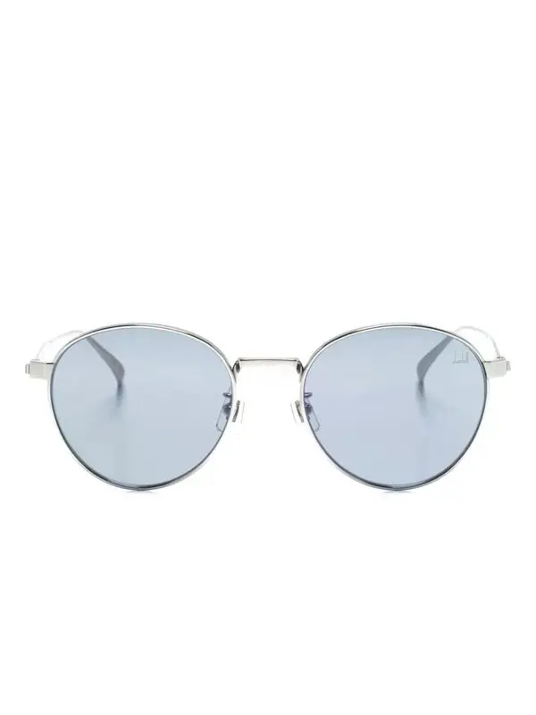 Dunhill Round-frame Sunglasses - Silver