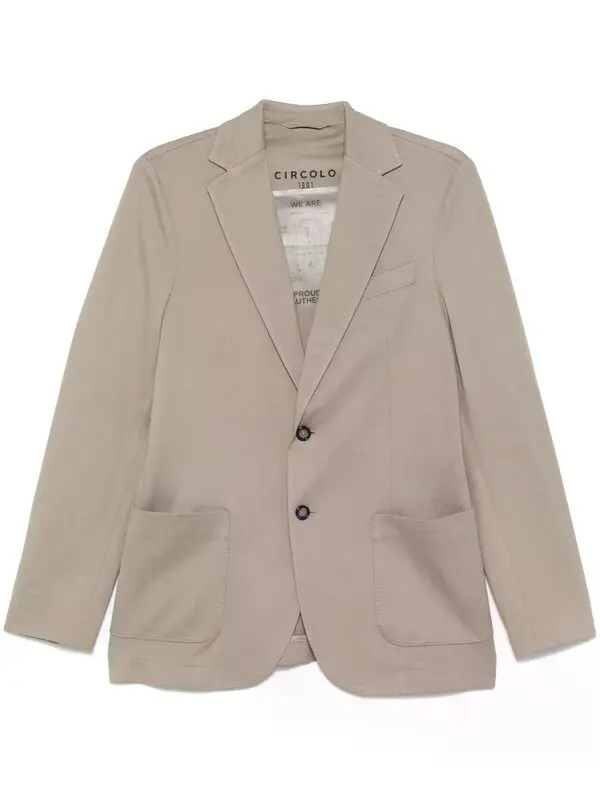 CIRCOLO 1901 Piqué Blazer - Grey