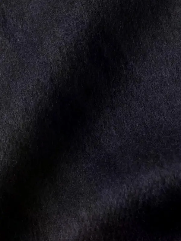 Prada Logo-plaque Scarf - Blue