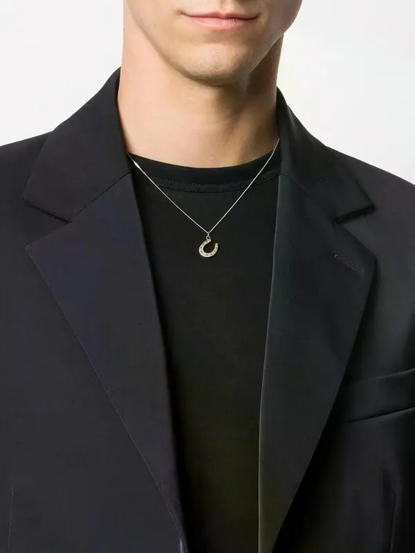 TRUE ROCKS Horseshoe Pendant Necklace