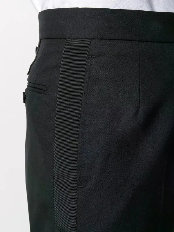 Thom Browne Tailored Cropped Trousers