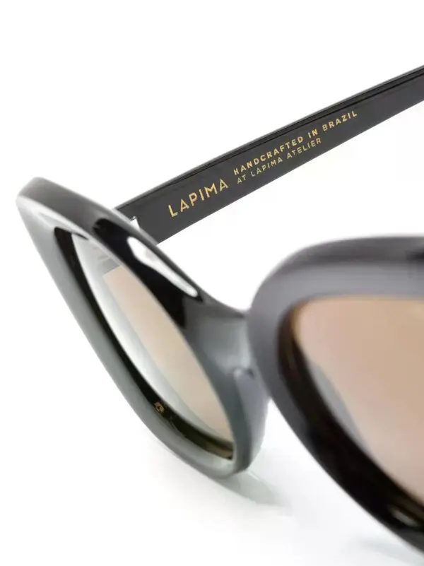LAPIMA Isabel Oversized Sunglasses - Black