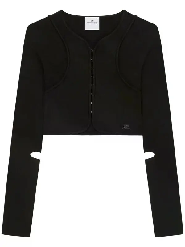 COURREGES Scuba Knitted Jacket
