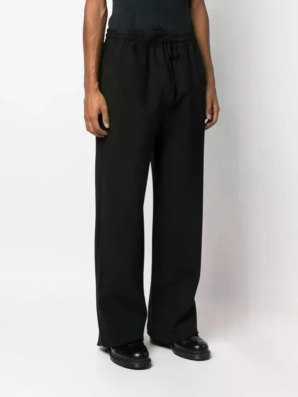 Off-White Embroidered Logo Straight-leg Sweatpants