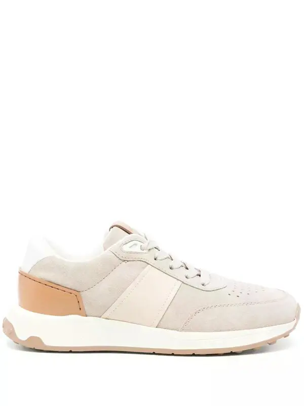 TOD'S Leather Lace-up Sneakers - Neutrals
