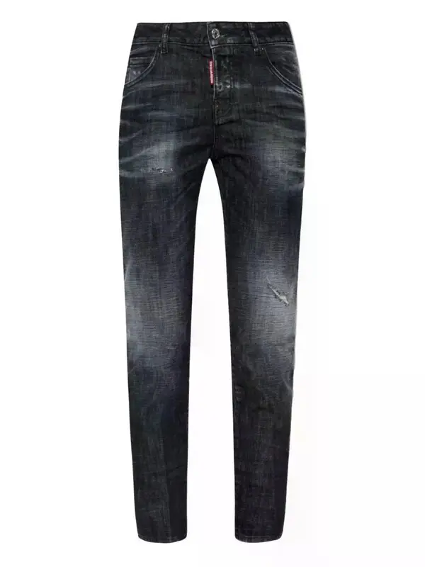 Dsquared2 Ripped Detail Jeans - Black