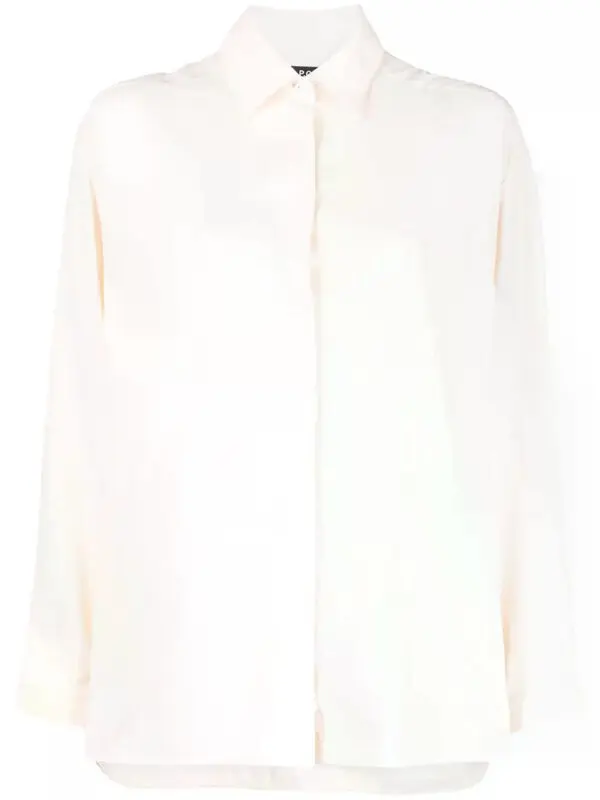A.p.c. Button-up Silk Shirt