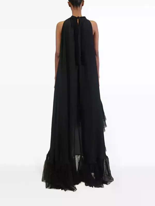 Azeeza Plath Chiffon Gown
