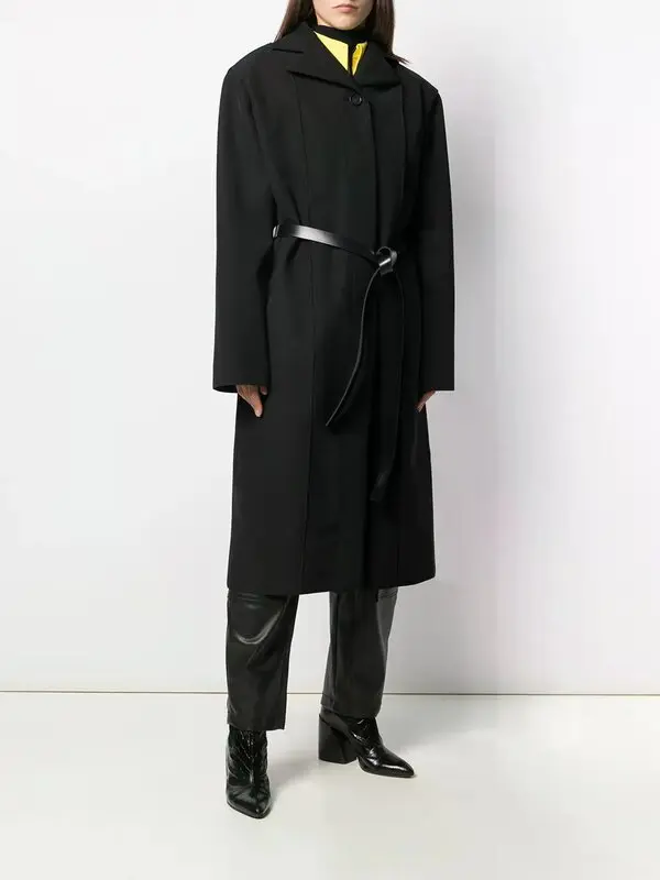 Kwaidan Editions Belted Oversized Coat