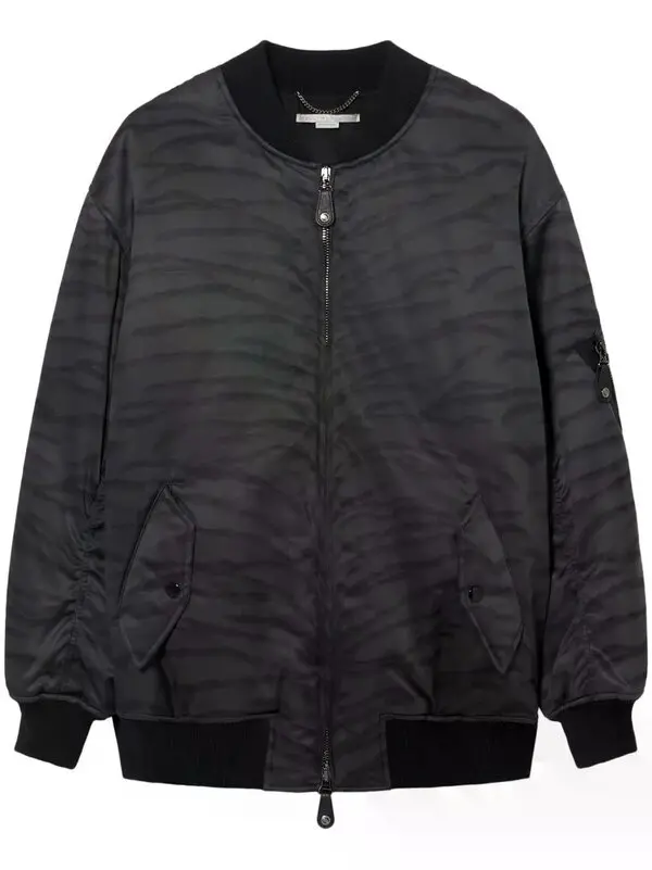 Stella McCartney Tiger-print Bomber Jacket