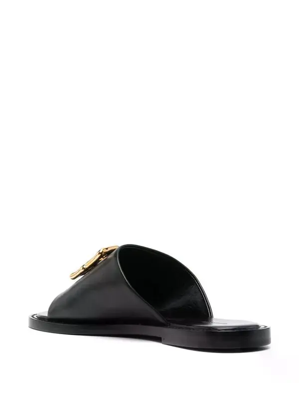 Givenchy 4g Liquid Leather Slides