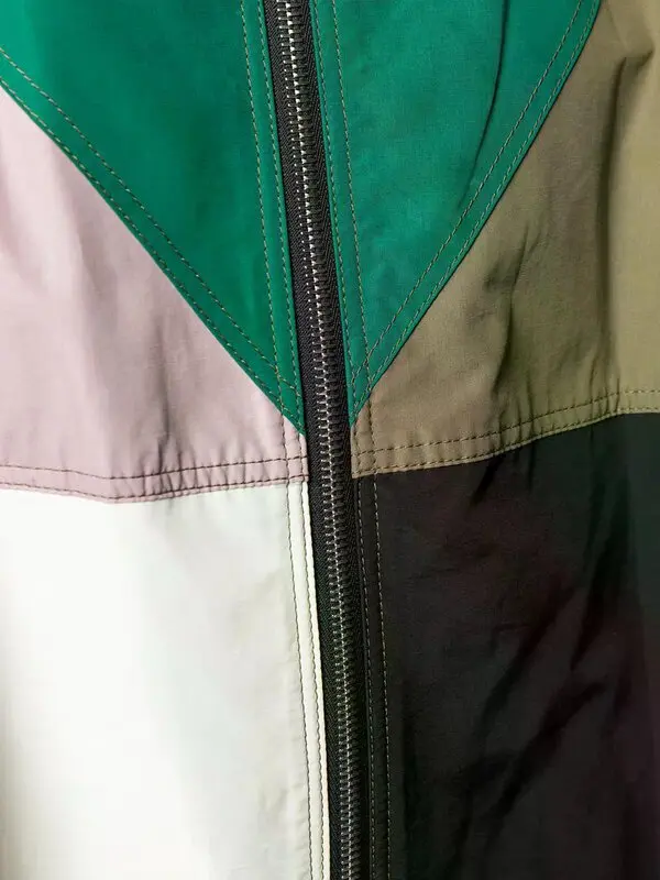 Colville Hooded Patchwork Coat