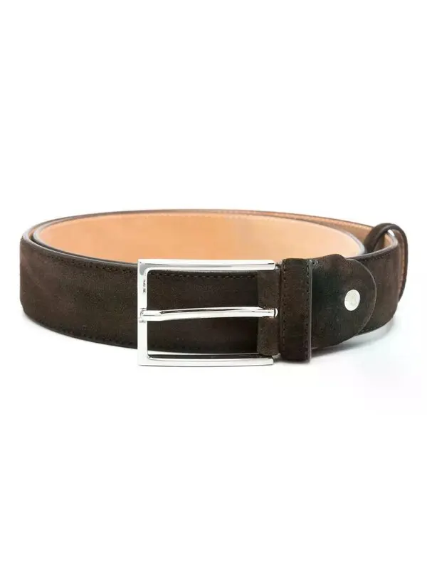 DOUCAL'S Suede Belt - Brown