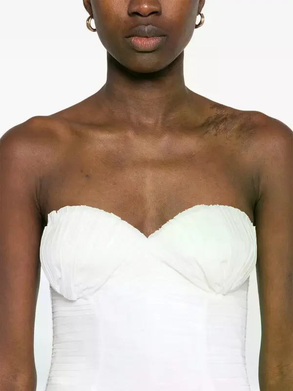 Cult Gaia Ashika Midi Dress - White
