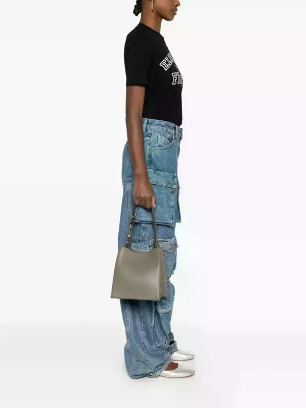 Furla Mini Nuvola Leather Bucket Bag