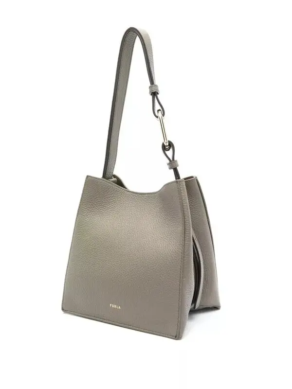 Furla Mini Nuvola Leather Bucket Bag
